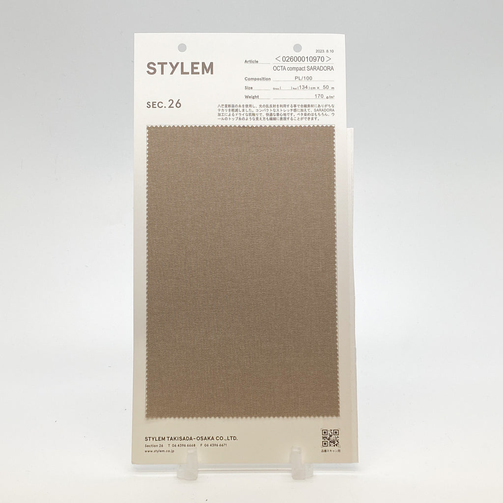 OCTA compact SARADORA[02600010970] | STYLEM FABRIC STORE